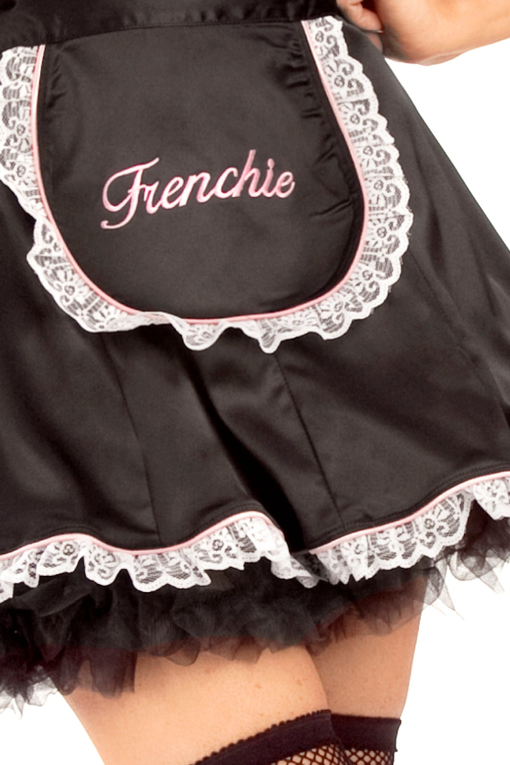 Frenchie Satin Apron – Trashy.com