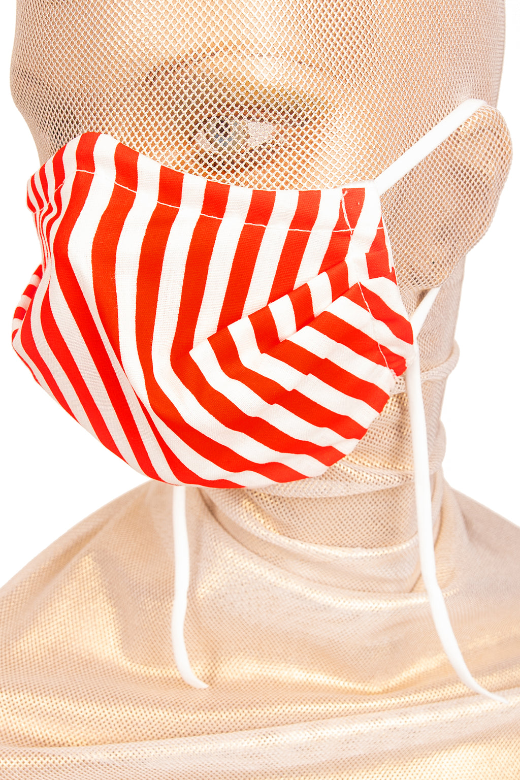 Angel of Mercy Striped Mask – Trashy.com