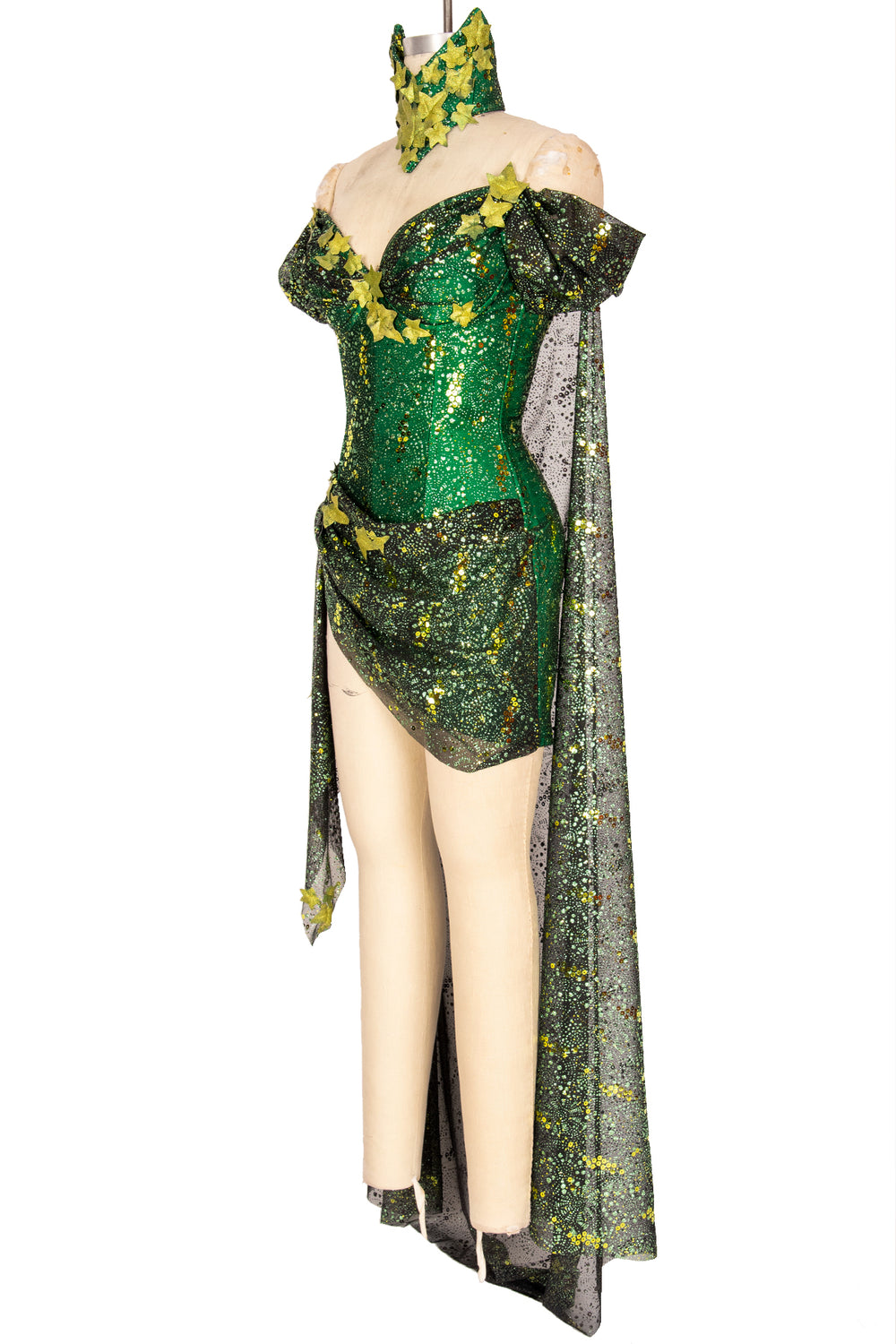 Poison Ivy Dress with Cape – Trashy.com